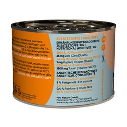 Katzenfutter Adult Gefl&uuml;gel, Shrimps 200 g