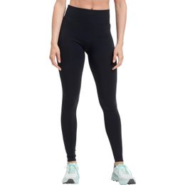 Trainingstights Energetics "DA.-TIGHT KATIE 1/1 W", Damen, Gr. L, N-Gr, schwarz, Obermaterial: 73% Polyester, 27% Elasthan, Hosen, atmungsaktiv, schnelltrocknend, sportlicher Stil, mit Scrunch-Naht