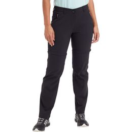 Outdoorhose McKINLEY "HE.-ABZIPPHOSE MALIK II M", Herren, Gr. 46, N-Gr, schwarz night, Obermaterial: 90% Polyamid, 10% Elasthan, Hosen Outdoorhose, mit Zip-Off-Funktion, mit Greenfirst-Insektenschutz