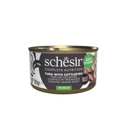 Schesir Katzenfutter Thunfisch Tintenfische Jelly 85 g