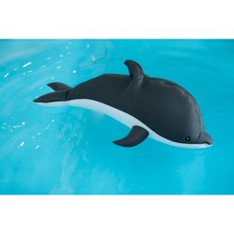 WESTMANN Schwimmtier 'Buddy Delfin' grau Textil 40 x 102 x 36 cm