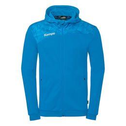 Trainingsjacke Kempa "Trainingsjacke Athletics 29 Kids", M&auml;dchen, Gr. 128, blau (Kempablau), Obermaterial: 100% Polyester Pol. recyc.., Jacken Trainingsjacke