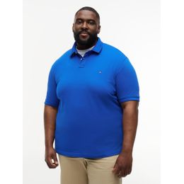 Tommy Hilfiger Big & Tall Poloshirt "BT-1985 REGULAR POLO", Herren, Gr. 4XL, regal blau, Piqu&eacute;, Obermaterial: 96% Baumwolle, 4% Elasthan, TOMMY HILFIGER BIG & TALL, regular fit normal, Shirts, Gro&szlig;e Gr&ouml;&szlig;en