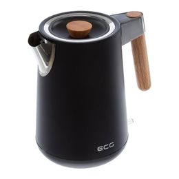 ECG Wasserkocher RK 1768 Strix Timber Black