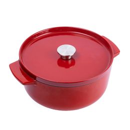 KitchenAid CC006060-001 Br&auml;ter mit Deckel - Rund - 5.2L 26cm Rot