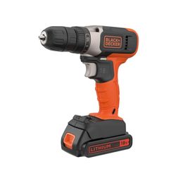 Black & Decker Black+Decker BCD001C2-QW 18V Akkuschrauber inkl. 2 Akkus