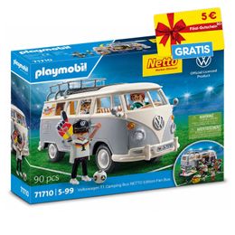 Playmobil VW Fan Bulli + 5 &euro; Filial-Gutschein