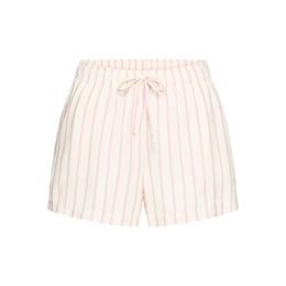 Lascana Pyjamashorts Damen Gr&ouml;&szlig;e L/XL rosa / wei&szlig; Sommerkleid