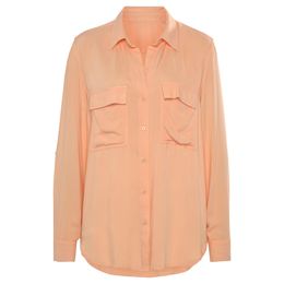 Vivance By Lascana Bluse Damen Gr&ouml;&szlig;e XL apricot