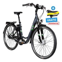 Z&uuml;ndapp Z&uuml;ndapp Green 3.7 E Bike Damenfahrrad anthrazit