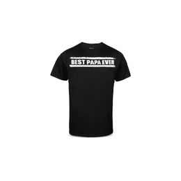 SONSTIGE HERREN VATERTAG T-SHIRT - SCHWARZ XXL BEST PAPA EVER