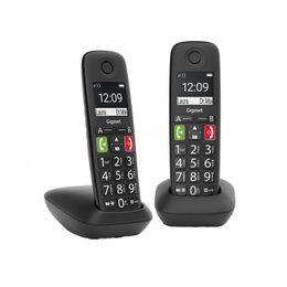 Gigaset E 290A Duo schwarz