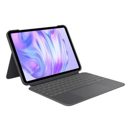 Logitech Logitech Combo Touch Keyboard Case f&uuml;r 11" iPad Pro (M4), Schwarz Tablet-Tastatur mit Bookcover