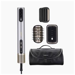 BaByliss AS6555E Air Wand Limited Edition Warmluftb&uuml;rste (Anti-Frizz Technologie, B&uuml;rsten-Aufsatz, Volumen-Aufsatz, Fly-Away-Aufsatz, Aufbewahrungstasche, 3 Luftstrom- / 4 Temperaturstufen, Kaltstufe, 2,5m Salon-Kabel)