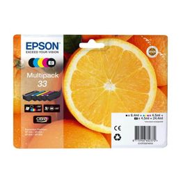 Epson C13T33374011 Multipack 33 Claria Premium Ink Serie "Orange" (5 Farben)
