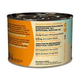 Katzenfutter Adult Gefl&uuml;gel, Forelle 200 g