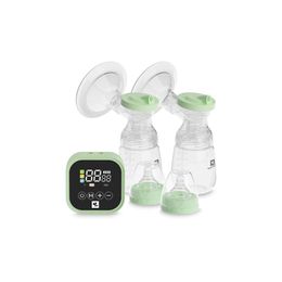 Lorelli Doppelmilchpumpe Eva elektrisch Fassungsverm&ouml;gen 180ml USB-Kabel Timer gr&uuml;n