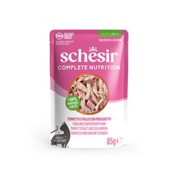 Schesir Katzenfutter Thunfisch Huhn Schinken Jelly 85 g