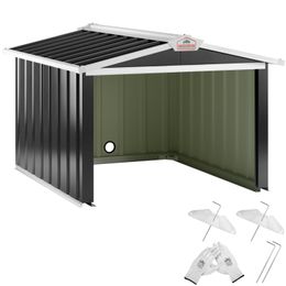 Gardebruk M&auml;hroboter Garage Anthrazit Metall 86x100x63cm