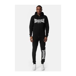Lonsdale Herren Trainingsanzug mit Kapuze schmale Passform FEENY