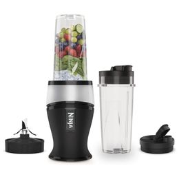 Ninja QB3001EUS Mixer &; Smoothie Maker (Silber/Schwarz)