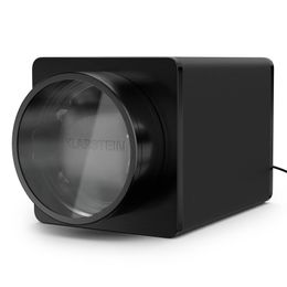 Klarstein TimeSync Uhrenbeweger 1 Uhr 5 Modi 3 Richtungen vegan Universalgr&ouml;&szlig;e leise Schwarz/Silber-Metallic