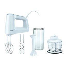 Braun HM 3135 WH MultiMix Handmixer wei&szlig;