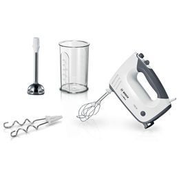 Bosch MFQ37470 Hand mixer, ErgoMixx, 750 W, White, grey