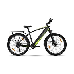 SachsenRAD E-Trekking MTB R8T Flex III f&uuml;r Touren, On- und Offroad schwarz