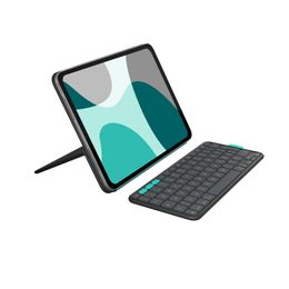 Logitech Folio Touch, graphite, f&uuml;r iPad Pro &; iPad Air 11 Zoll Tablet-Tastatur