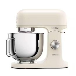 Kenwood KMX751ACR kMix Creme K&uuml;chenmaschine (1.000 Watt, 6 Geschwindigkeitsstufen, Unterhebfunktion, 5 l Edelstahl-Sch&uuml;ssel mit Handgriff, kMix K-Haken, kMix Ballonschneebesen, kMix Knethaken, Spritzschutz, Spatula, Cream)