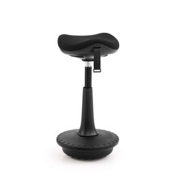 hjh OFFICE Stehhilfe Balance Sit Ergo Stoff ohne Armlehnen