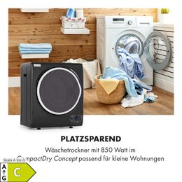 Klarstein Jet Set 2500 W&auml;schetrockner Ablufttrockner 850W EEK C 2,5kg 50cm