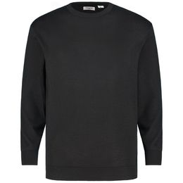 Jack & Jones Herren Gro&szlig;e Gr&ouml;&szlig;en | Jack&Jones Pullover aus Wolle Farbe schwarz Gr&ouml;&szlig;e: 4XL