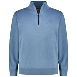 Herren Gro&szlig;e Gr&ouml;&szlig;en | BOSS Troyer mit Kaschmir Farbe blau Gr&ouml;&szlig;e: 6XL