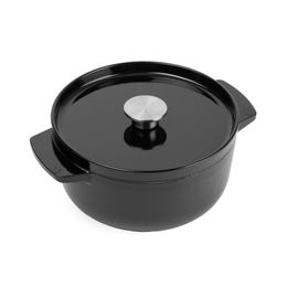 KitchenAid CC006058-001 Br&auml;ter mit Deckel - Rund - 3.3L 22cm Schwarz
