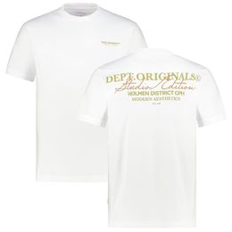 Jack & Jones Herren Gro&szlig;e Gr&ouml;&szlig;en | Jack&Jones T-Shirt mit Print Farbe wei&szlig; Gr&ouml;&szlig;e: 4XL