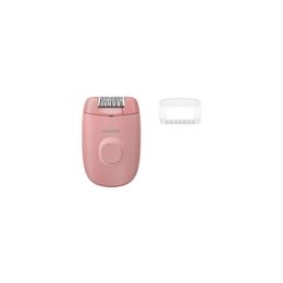 Philips BRE227/00 Series 2000 Epilierer (Netzbetrieb, f&uuml;r Beine und K&ouml;rper, effizientes Epiliersystem, 1 Geschwindigkeitseinstellung, abwaschbarer Epilierkopf, Anti-Rutsch-Griff, inkl. Massageaufsatz und Reinigungsb&uuml;rste)