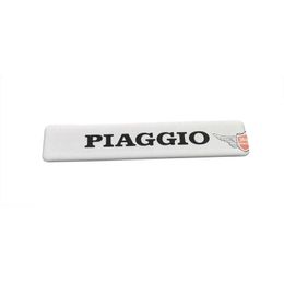 Aufkleber Gummi Wei&szlig; f&uuml;r Piaggio, Ciao, Ciao Mix, Grillo, Citta, Bravo, SI