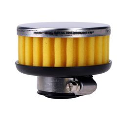 Luftfilter 28-35mm gerade 80x58mm Schaumstoff gelb f&uuml;r Bing Vergaser, Puch Maxi, Z&uuml;ndapp, Hercules, Kreidler