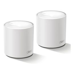 TP-LINK Deco X1500, AX1500 Mesh Wi-Fi 6 System f&uuml;r das ganze Haus, 2er Pack, Wei&szlig;