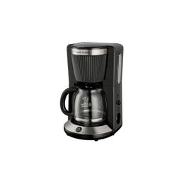 Russell Hobbs 26780-56 Bront&euml; black Filterkaffeemaschine (10 Tassen, 1,25 l Glaskanne, Schwarz, Warmhaltefunktion bis 40 min, Warmhalteplatte, Tropf-Stopp, Abschaltautomatik, WhirlTech-Br&uuml;htechnologie)