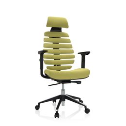 hjh OFFICE Profi B&uuml;rostuhl ERGO LINE II PRO Stoff mit Armlehnen (h&ouml;henverstellbar)