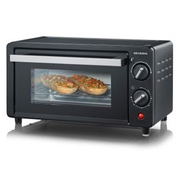 Severin TO 2062 Toastofen (9 l Innenraum, 900 Watt, Timer, inkl. Grillrost & Backblech)