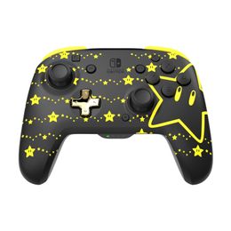 pdp Rematch Glow Wireless Switch Controller, Schwarz/Gelb
