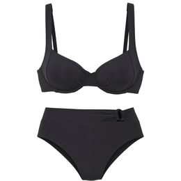 Lascana Bikini Damen Gr&ouml;&szlig;e XXL schwarz