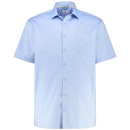 Herren Gro&szlig;e Gr&ouml;&szlig;en | Pfundskerl Businesshemd aus reiner Baumwolle Farbe hellblau Gr&ouml;&szlig;e: 3XL