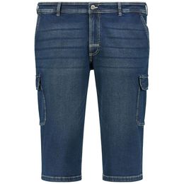 Herren Gro&szlig;e Gr&ouml;&szlig;en | Redpoint Capri-Bermudas (3/4lang) mit Cargo-Taschen Farbe blau Gr&ouml;&szlig;e: 60