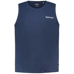 Herren Gro&szlig;e Gr&ouml;&szlig;en | s.Oliver Basic-Tanktop Farbe dunkelblau Gr&ouml;&szlig;e: 3XL