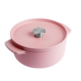 KitchenAid CC007430-001 Br&auml;ter mit Deckel - Rund - 3.3L 22cm Rosa